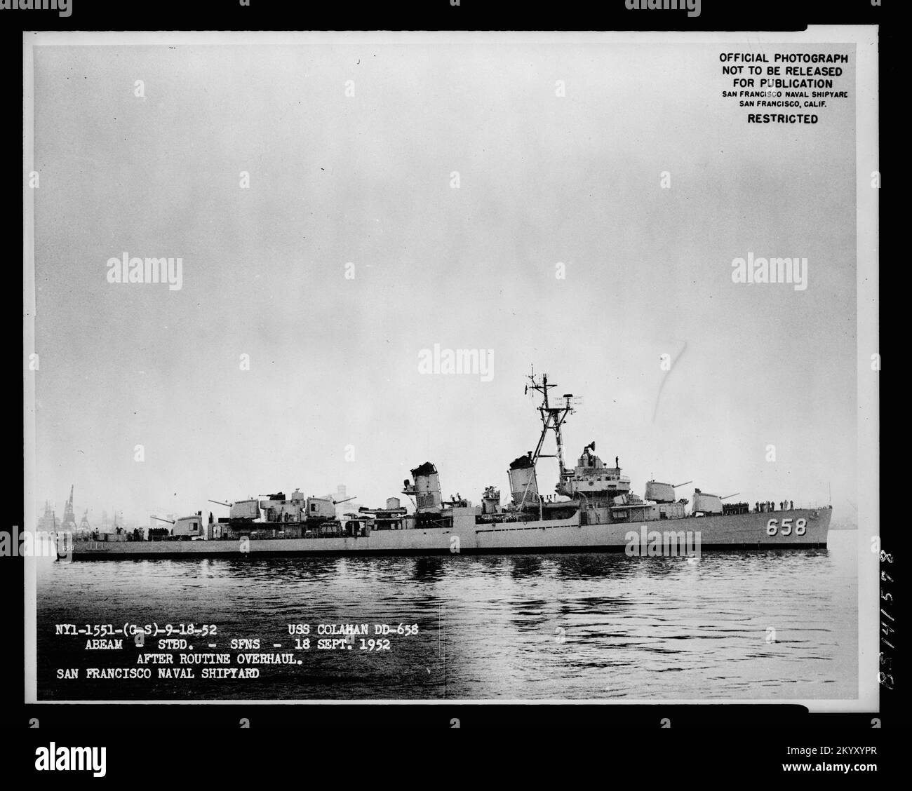 DD-658 Colahen , Ships, Naval Vessels, Boats, Naval History, Navy Stock ...