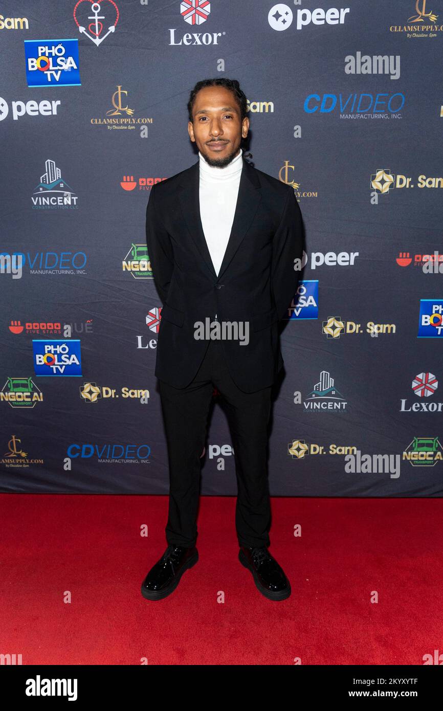 California, USA. 01st Dec, 2022. Damian Lemar Hudson attends SAM ...