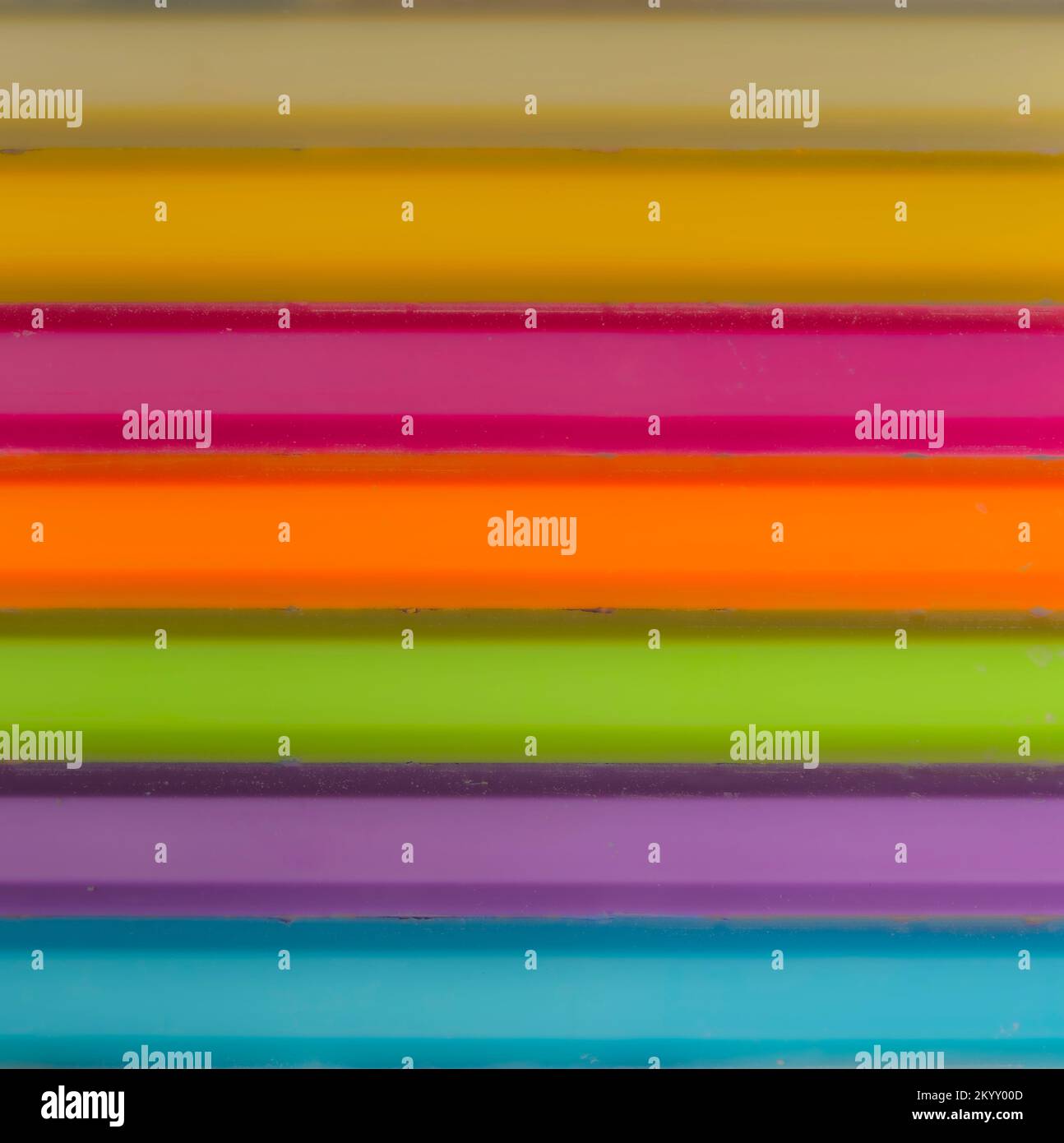 Coloured nice pencils on color table with light from above Stock Photo ...