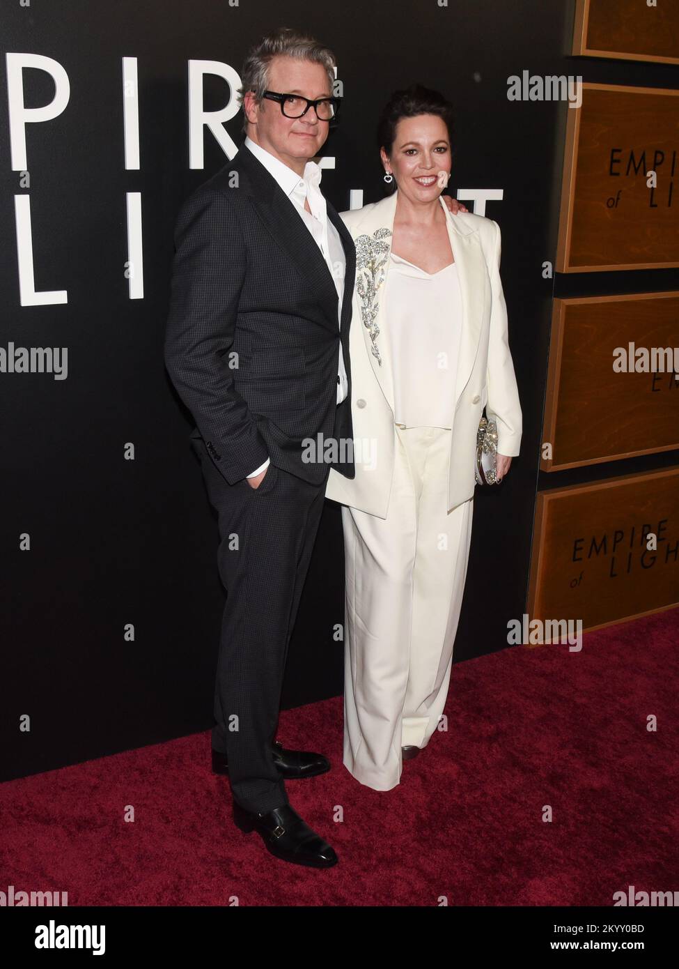 01 December 2022 - Los Angeles, California - Colin Firth and Olivia ...