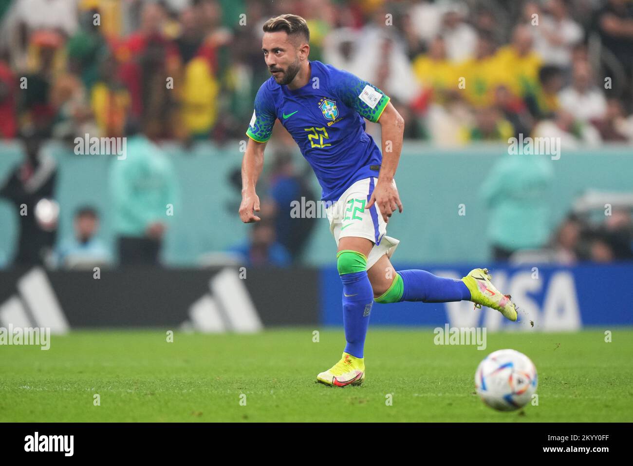Everton Ribeiro of Brazil during the FIFA World Cup Qatar 2022 match ...