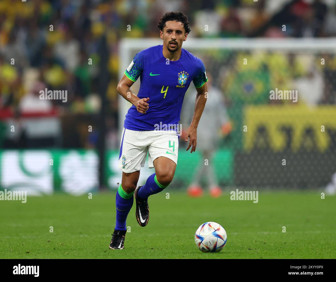 Doha, Qatar, 2nd December 2022. Marquinhos Correa of Brazil during the ...