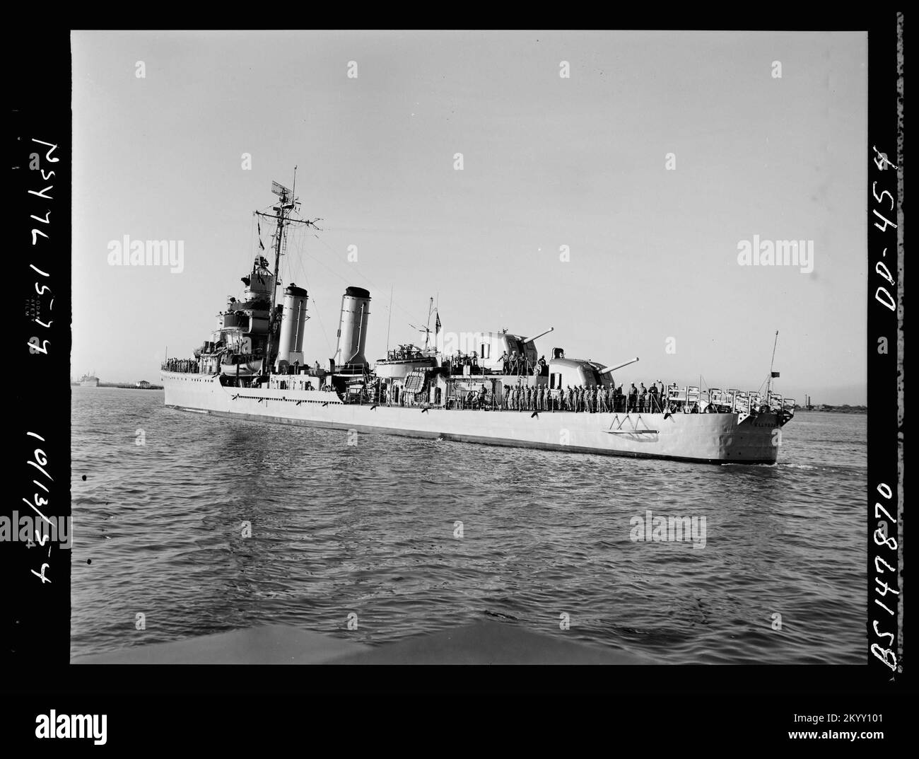 DD-454 Ellyson , Ships, Naval Vessels, Boats, Naval History, Navy Stock ...