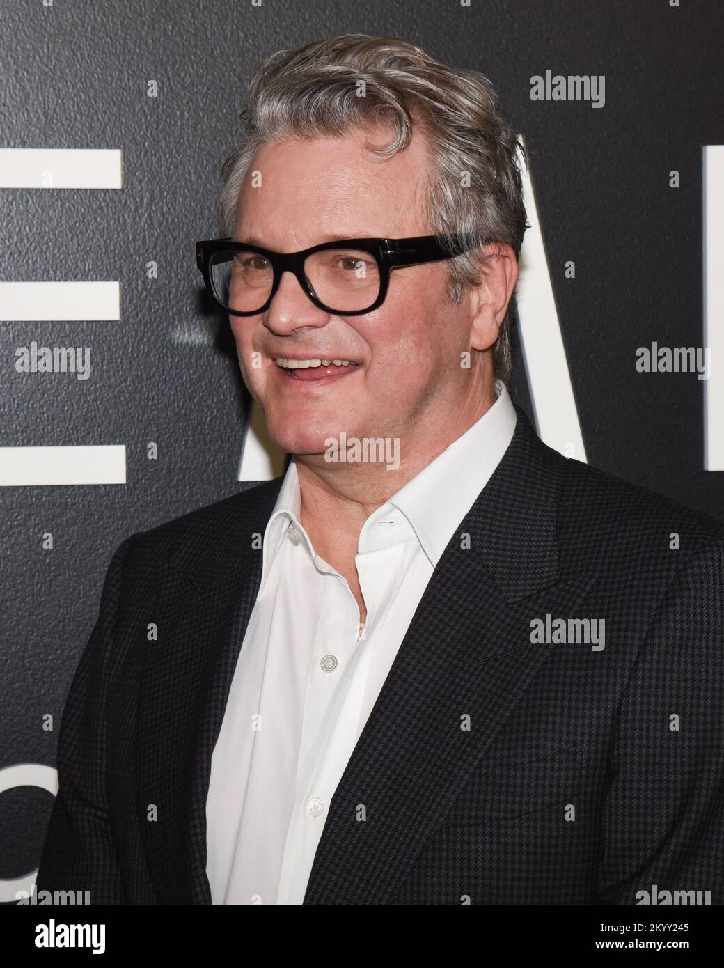 01 December 2022 - Los Angeles, California - Colin Firth. Los Angeles ...
