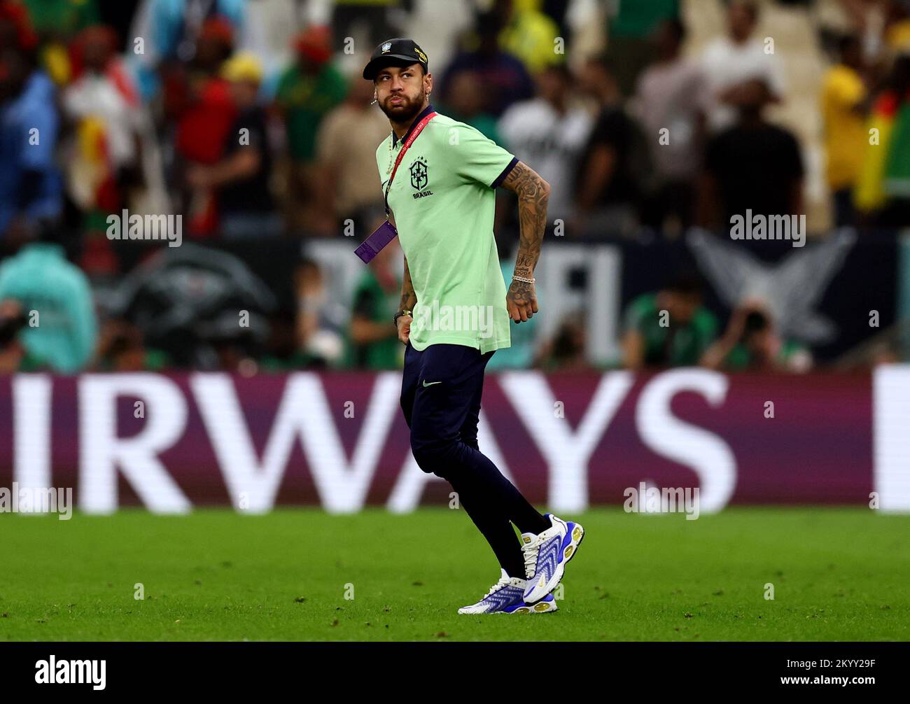 Brazil fans after the match hi-res stock photography and images - Alamy