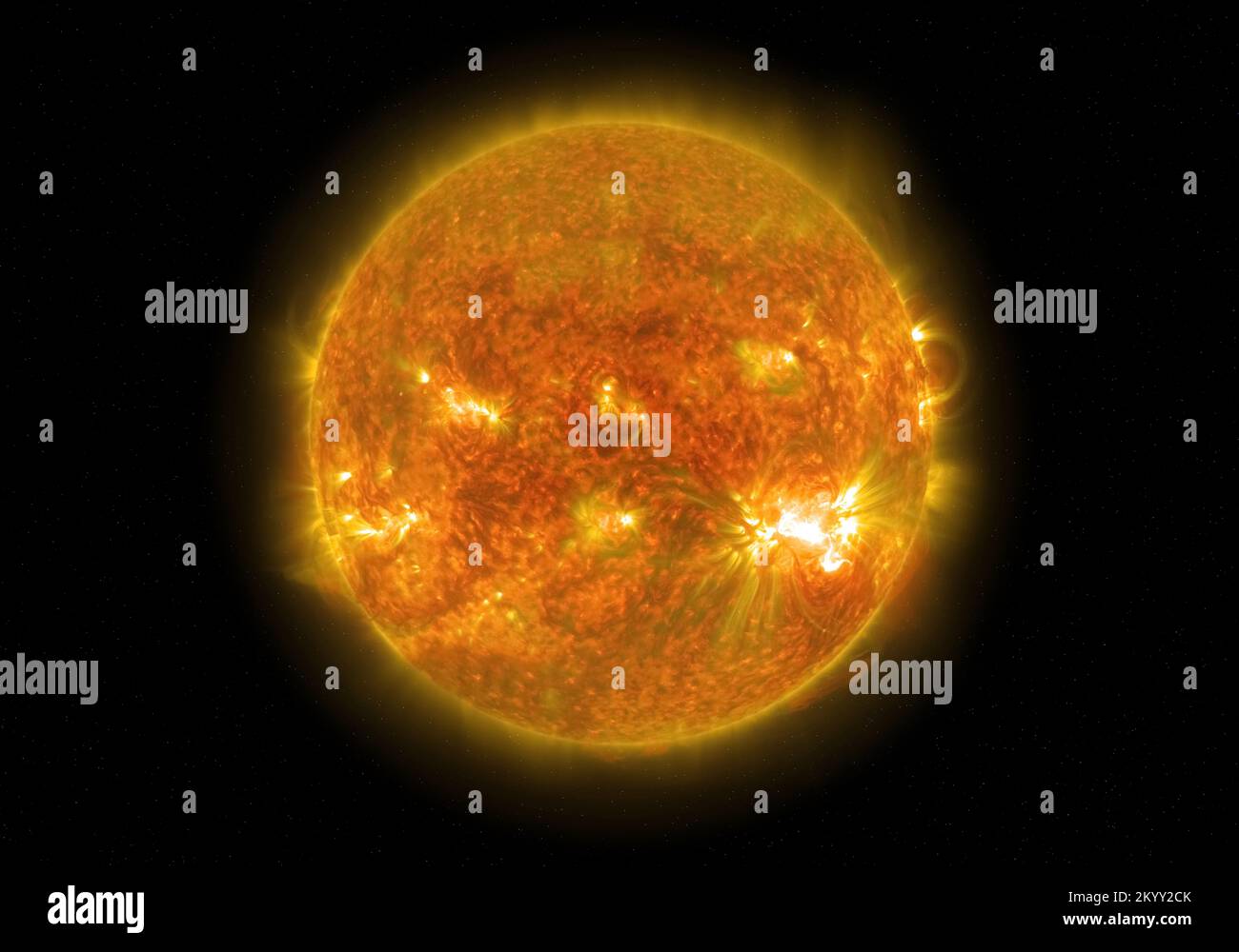 The Sun in space. The Sun is the star at the center of the Solar System ...