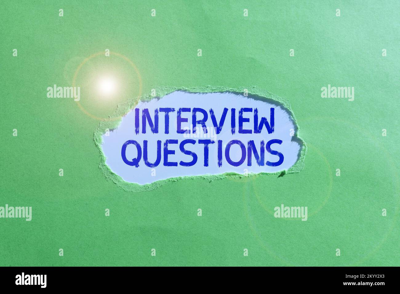 Text sign showing Interview Questions. Concept meaning Typical topic ...