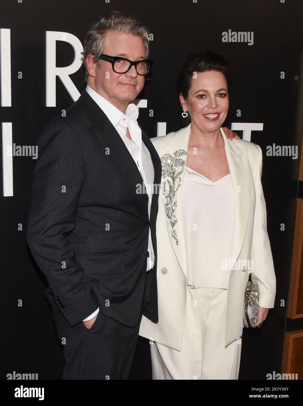 01 December 2022 - Los Angeles, California - Colin Firth and Olivia ...