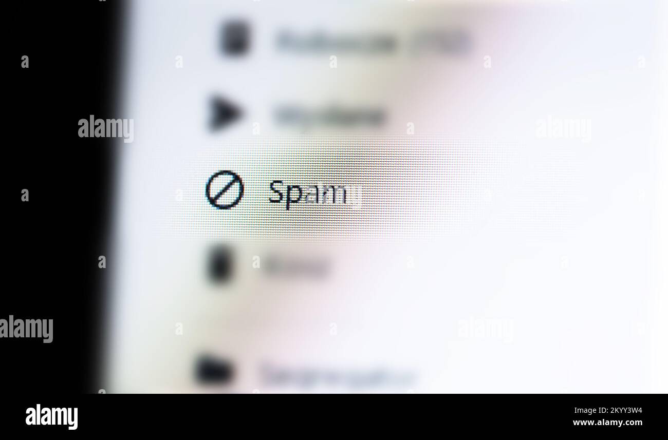 Spam filters hi-res stock photography and images - Alamy