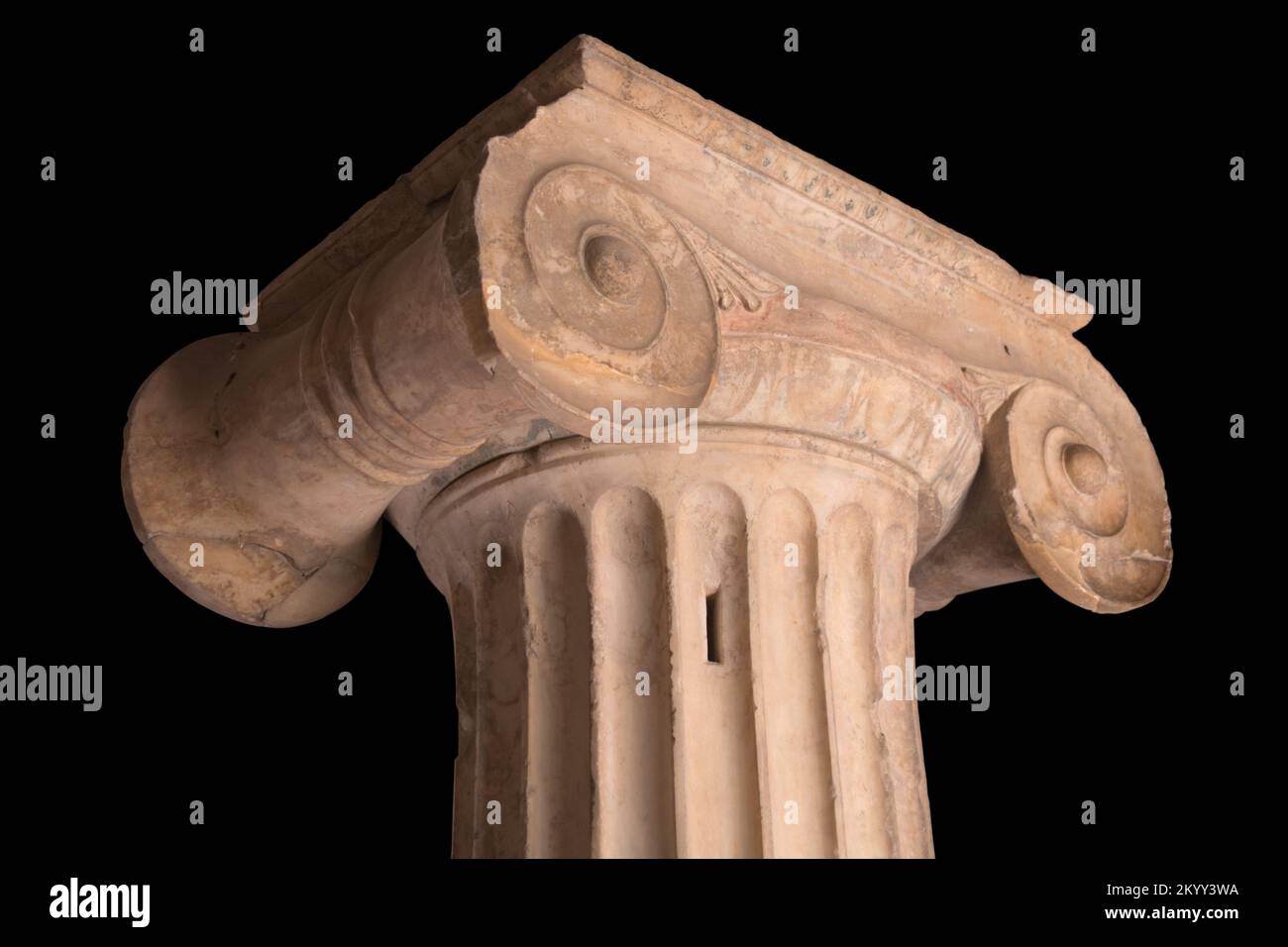 Classical ionic column capital hi-res stock photography and images - Alamy