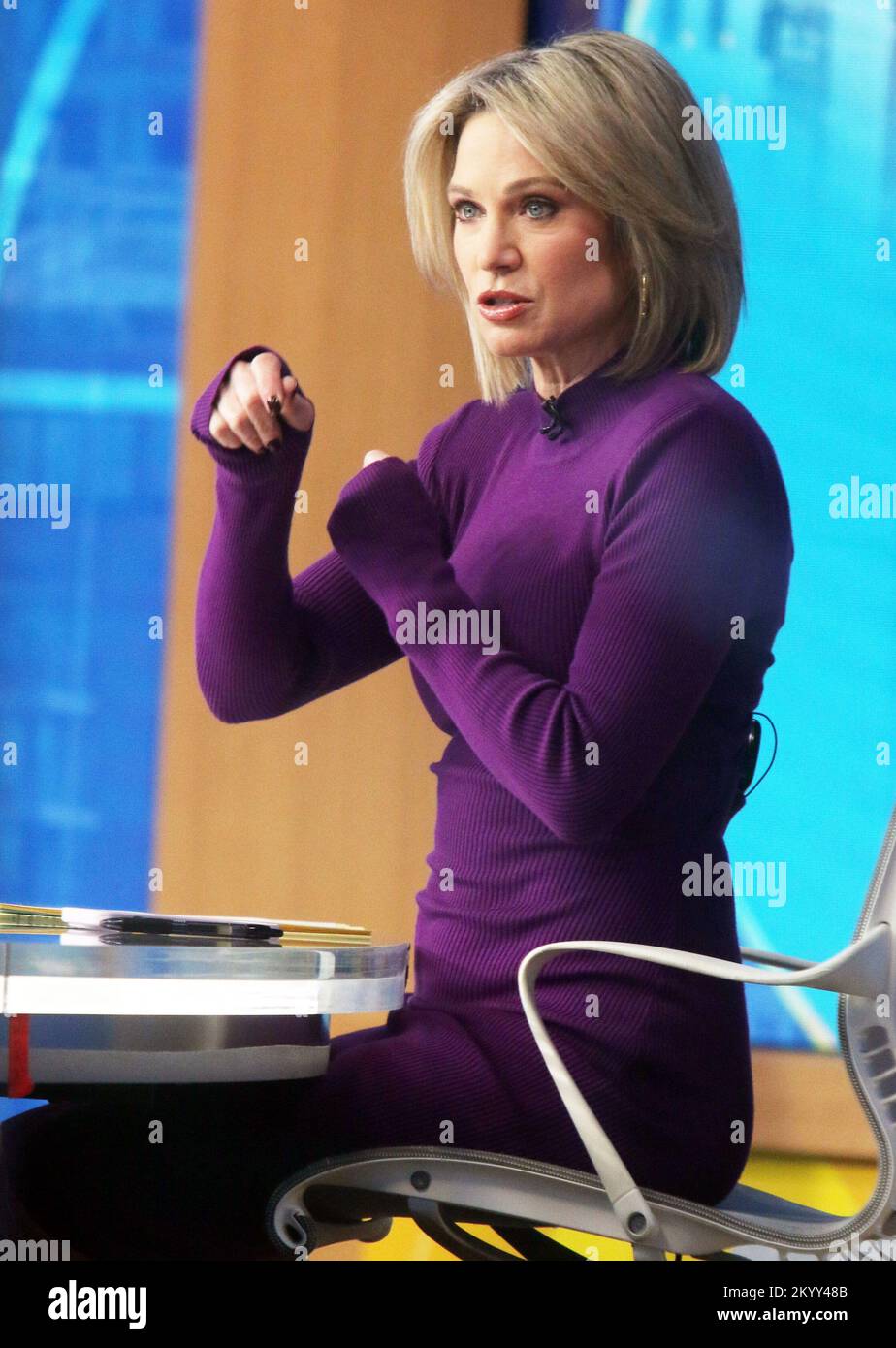 Good Morning America Cast -PICTURED: Amy Robach -LOCATION: New York USA ...