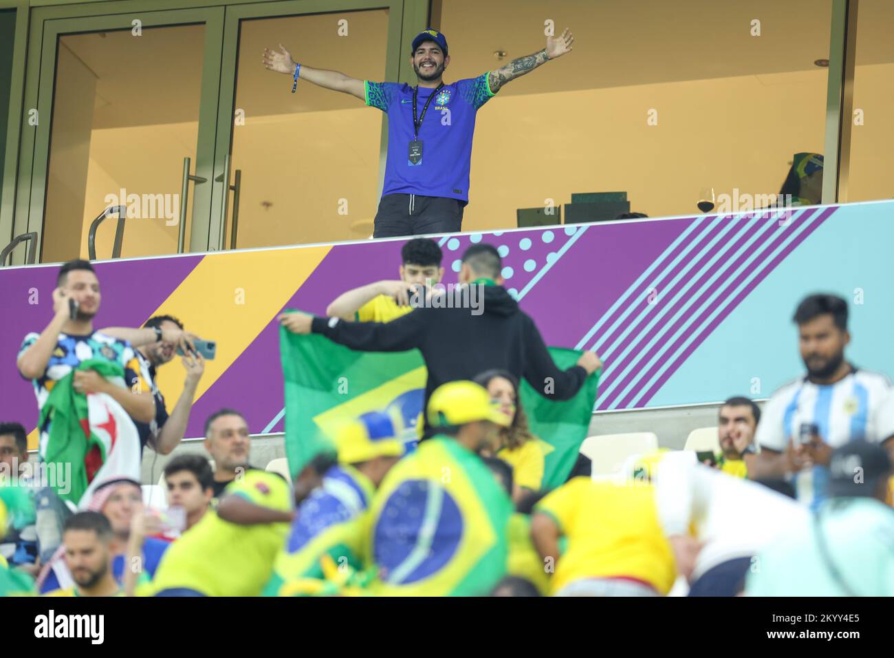 Lusail City, Qatar. 02nd Dec, 2022. Anderson Dias, a Brazilian digital ...