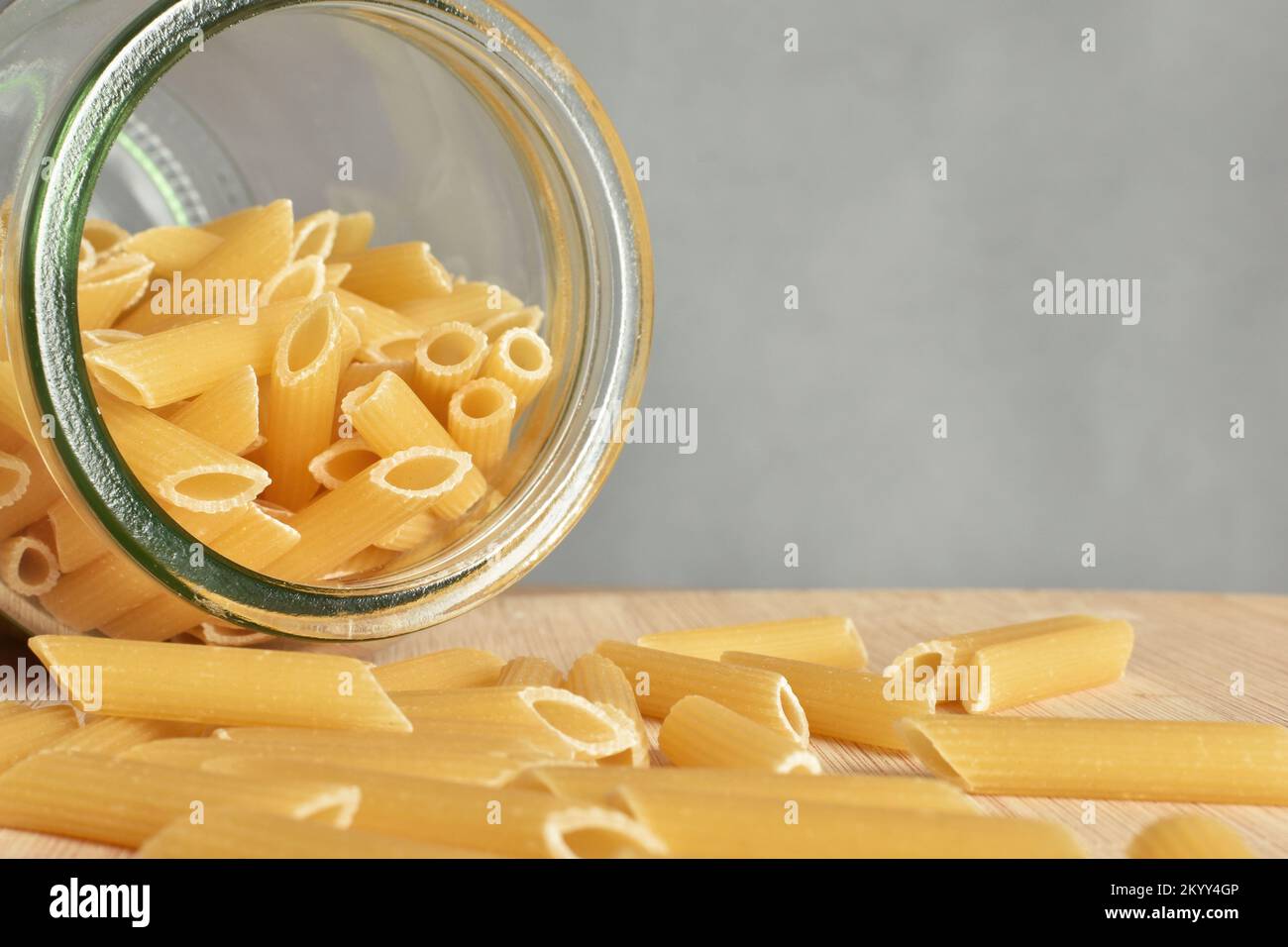 Pasta spilt, a simple ingredient Stock Photo - Alamy