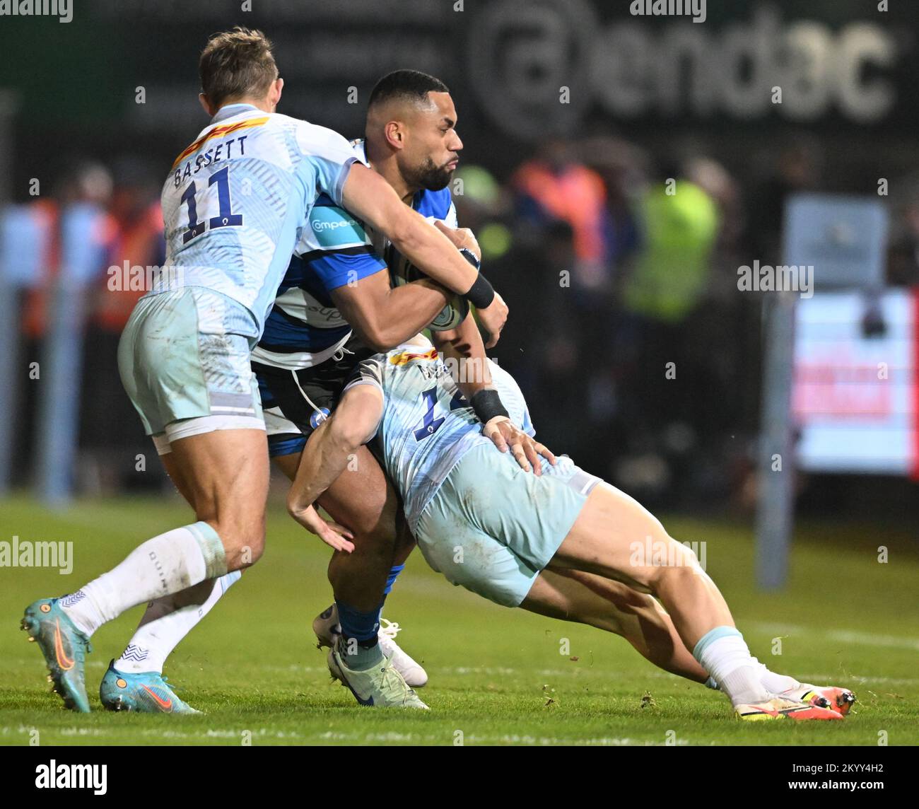Bath, UK. 02nd Dec, 2022. 2nd December 2022, The Recreation Ground ...