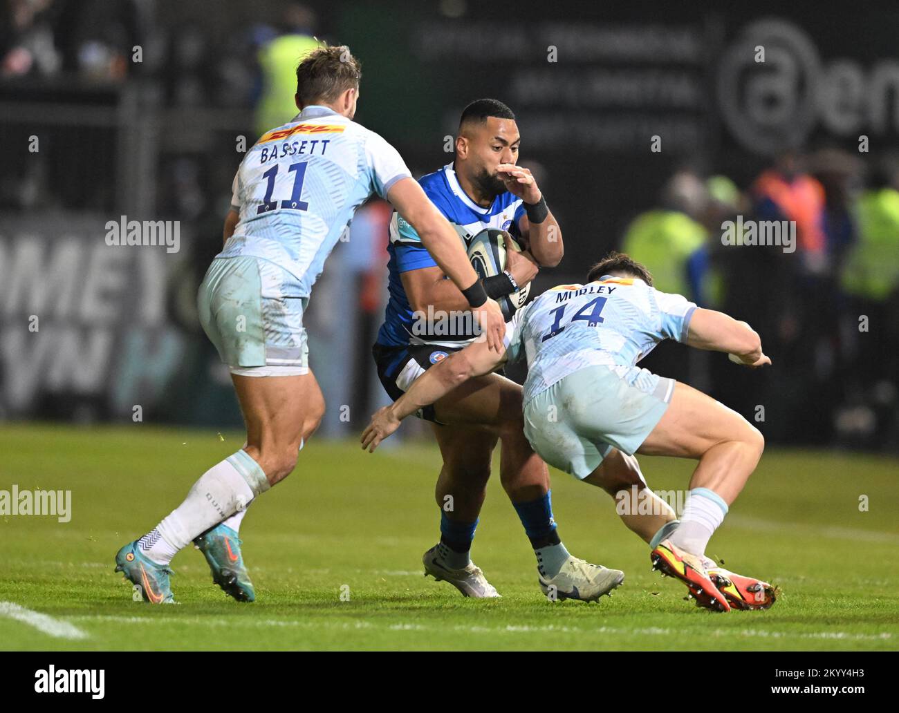 Bath, UK. 02nd Dec, 2022. 2nd December 2022, The Recreation Ground ...