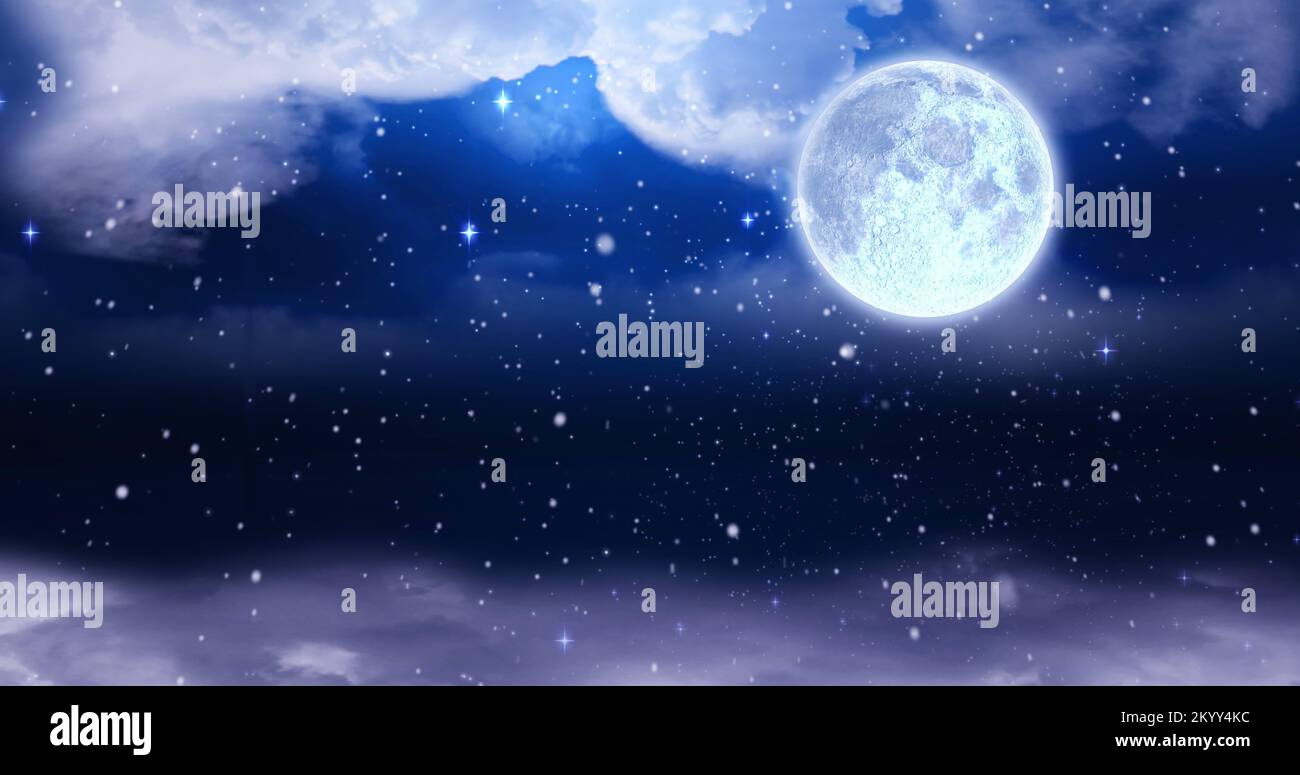 Moon snow hi-res stock photography and images - Alamy