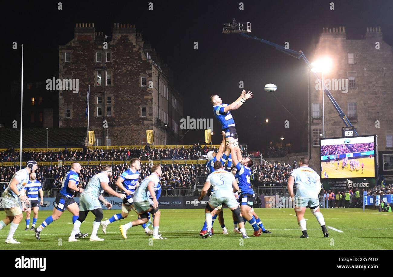 Bath, UK. 02nd Dec, 2022. 2nd December 2022, The Recreation Ground ...