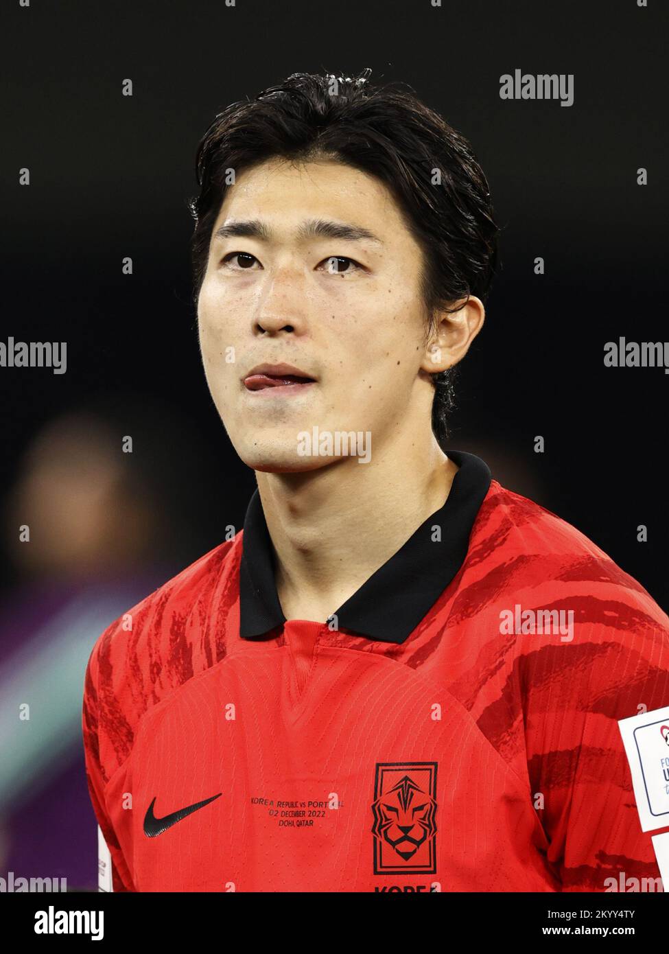 Qatar. 02nd Dec, 2022. DOHA - Gue-sung Cho of Korea Republic during the ...
