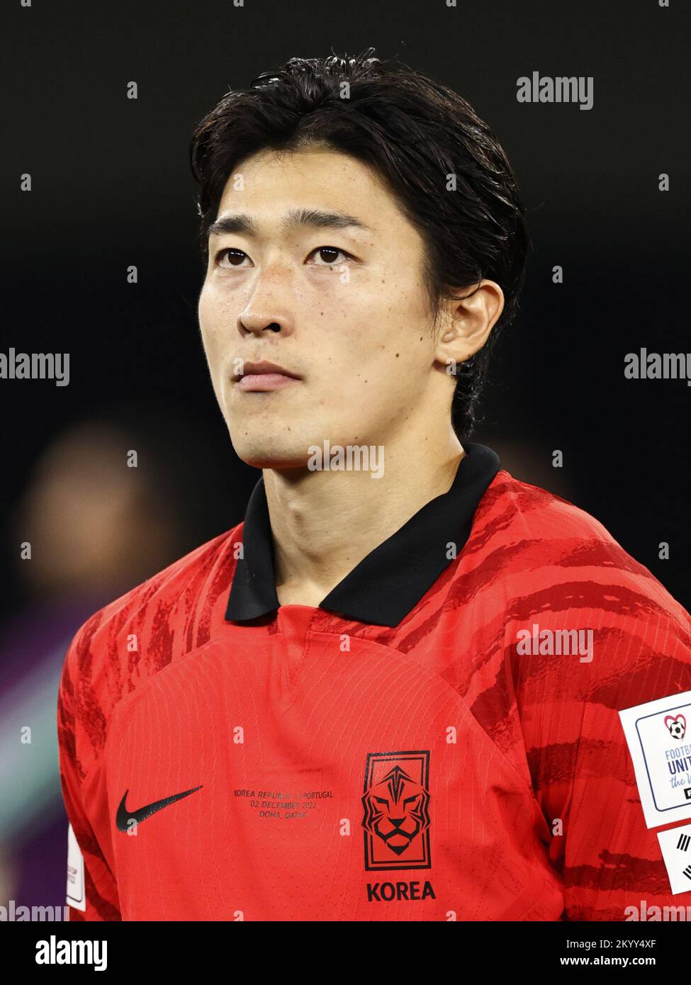 Qatar. 02nd Dec, 2022. DOHA - Gue-sung Cho of Korea Republic during the ...