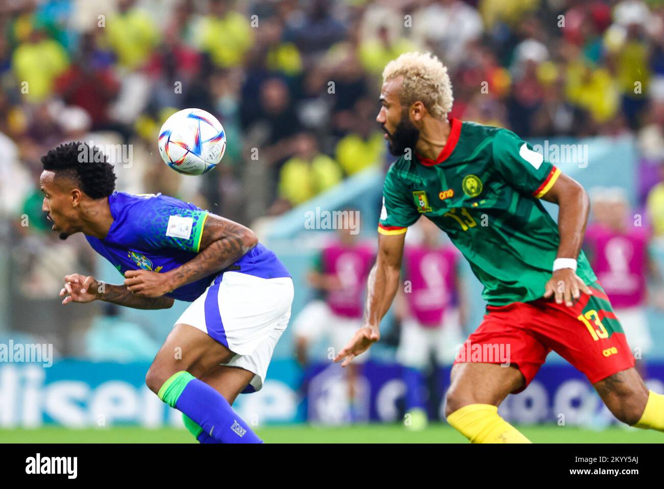Doha, football, FIFA World Cup 2022, Cameroon. 02nd Dec, 2022. Brasil ...