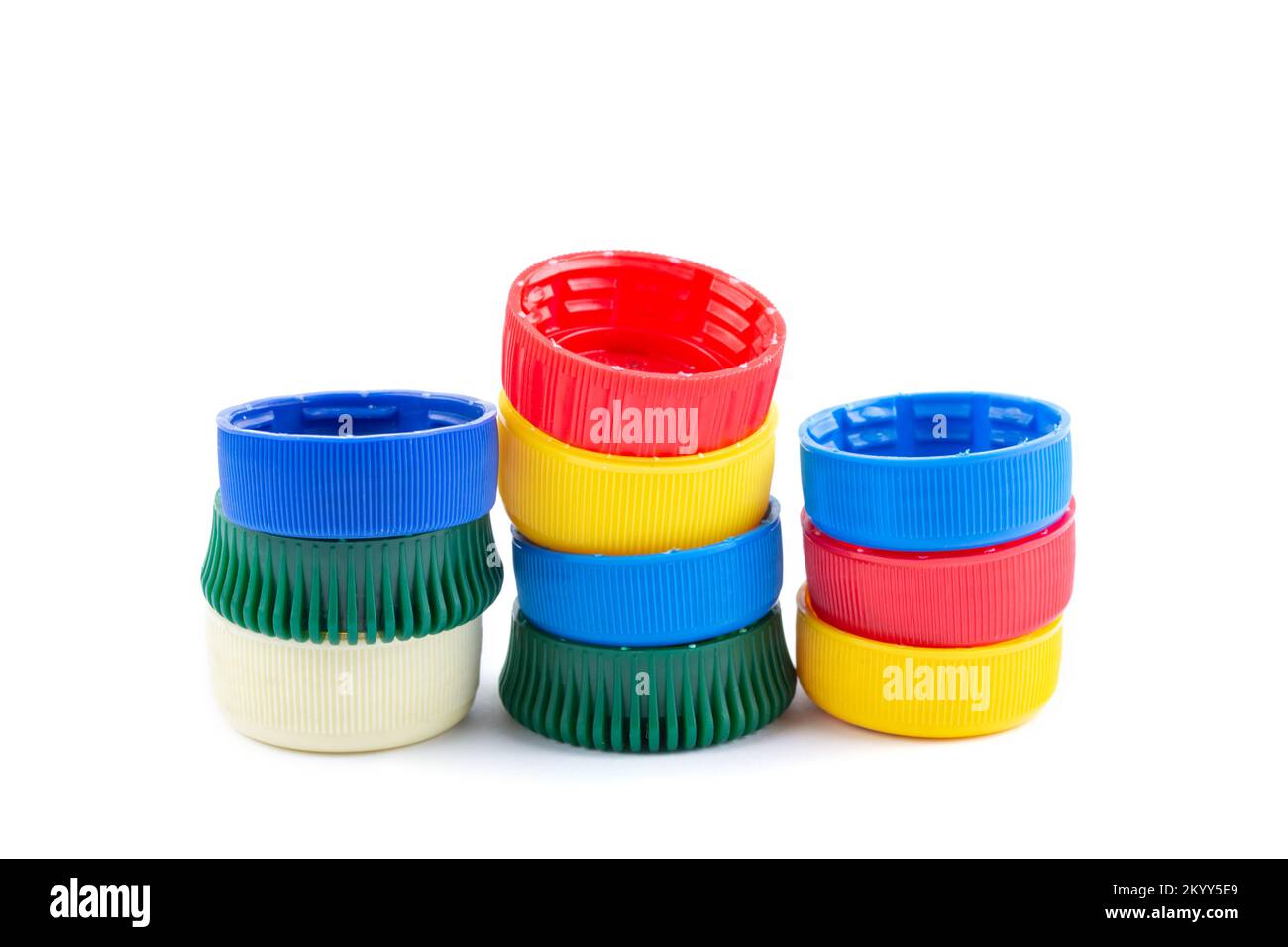 Different color bottle caps, excellent raw material for recycling ...