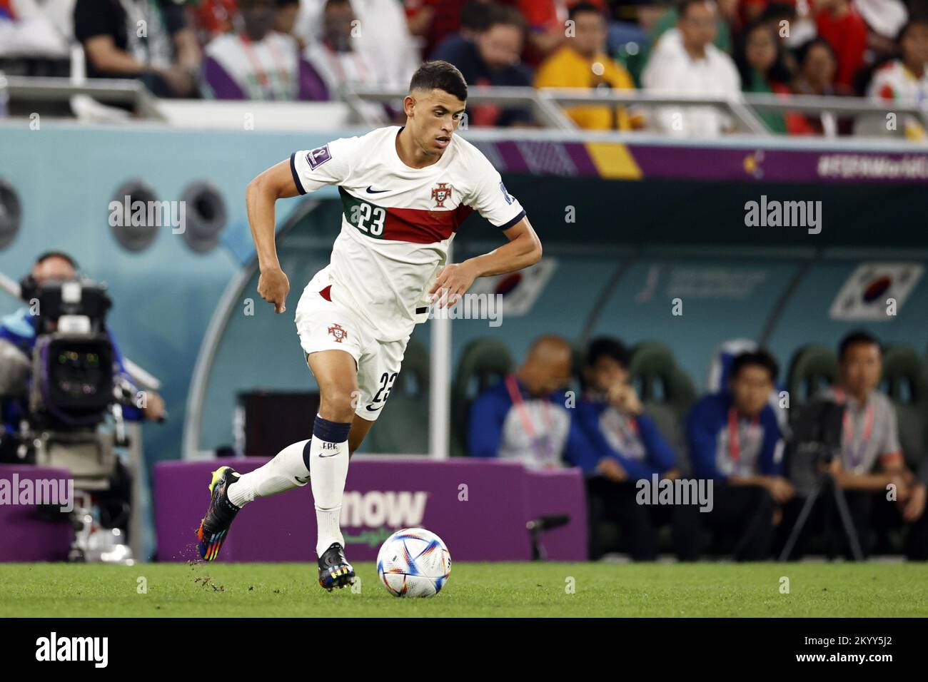 Qatar. 02nd Dec, 2022. DOHA - Matheus Nunes of Portugal during the FIFA ...