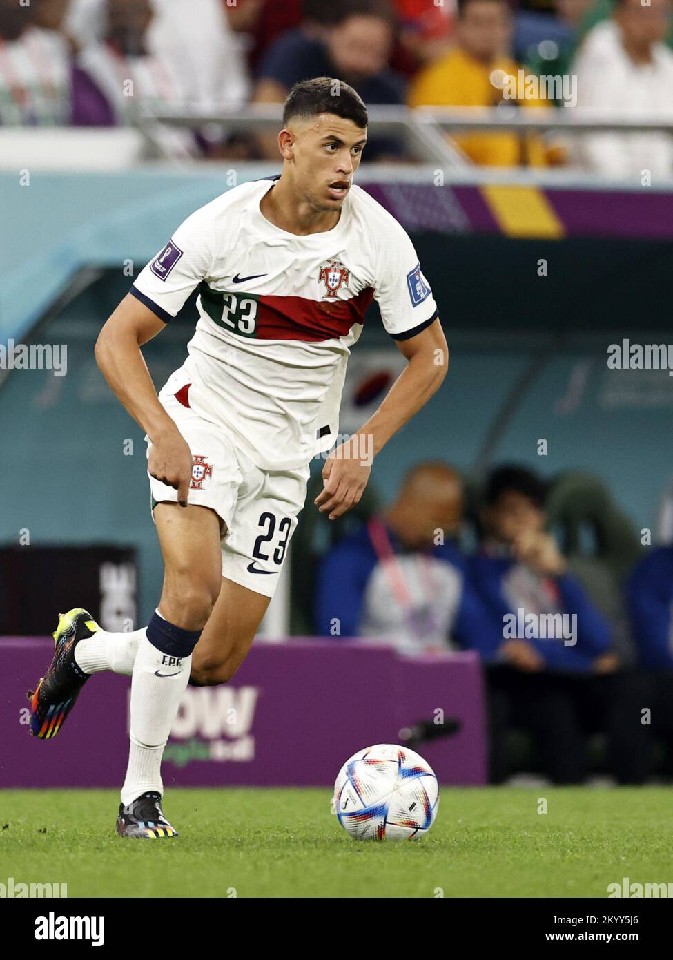 Qatar. 02nd Dec, 2022. DOHA - Matheus Nunes of Portugal during the FIFA ...