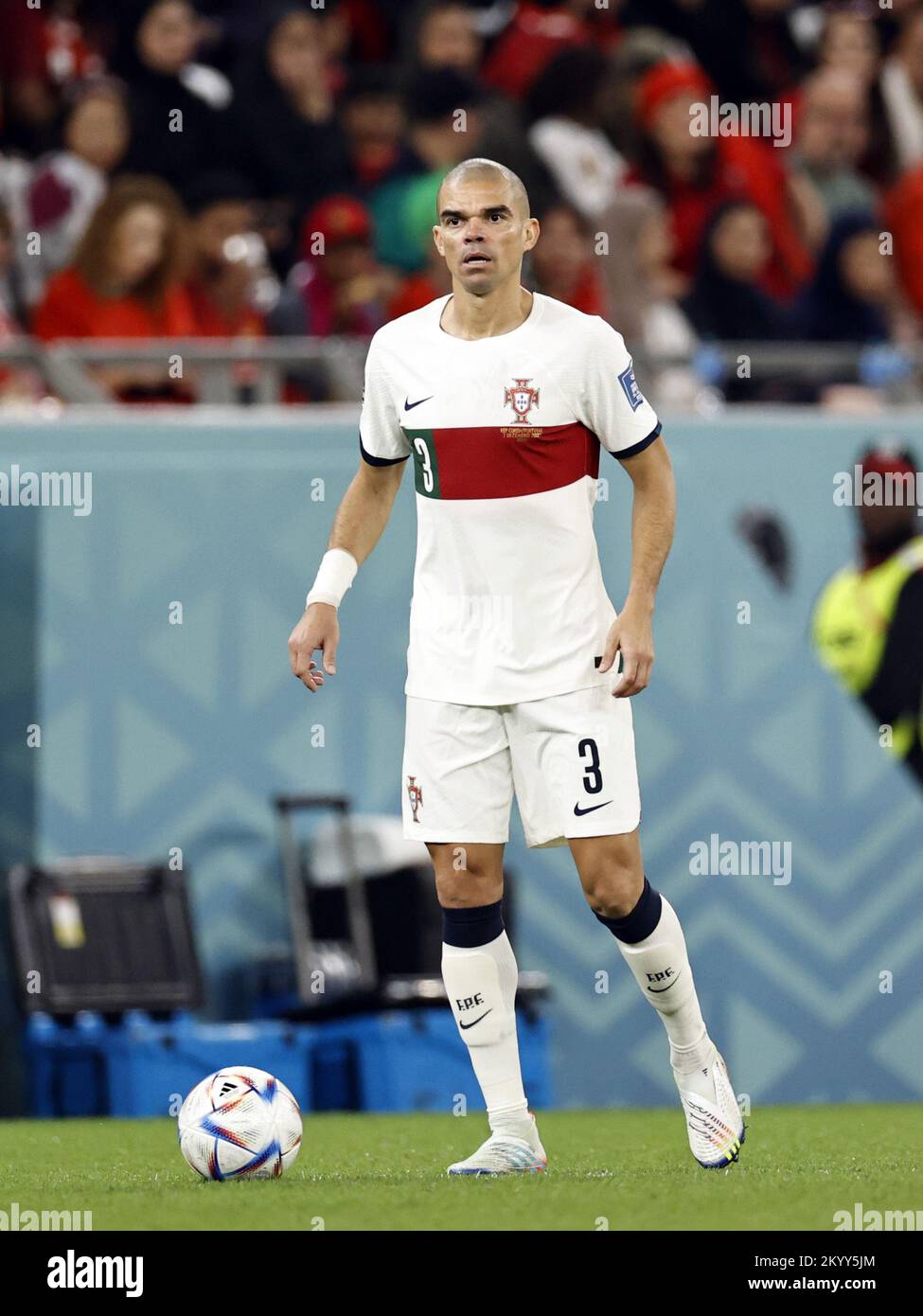 Qatar. 02nd Dec, 2022. DOHA - Pepe of Portugal during the FIFA World ...