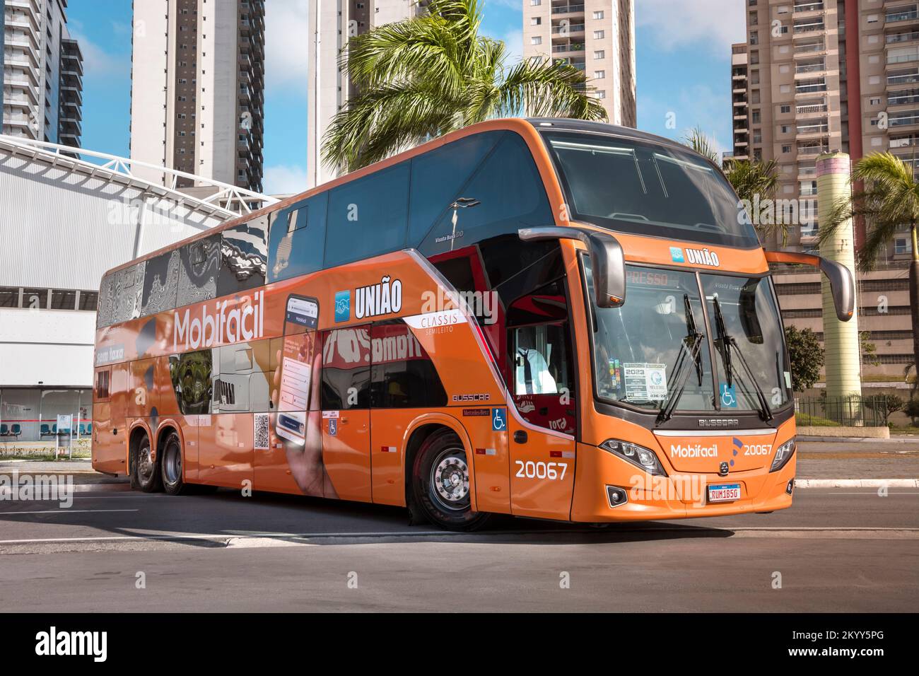 Brazil the double decker bus hi-res stock photography and images - Alamy