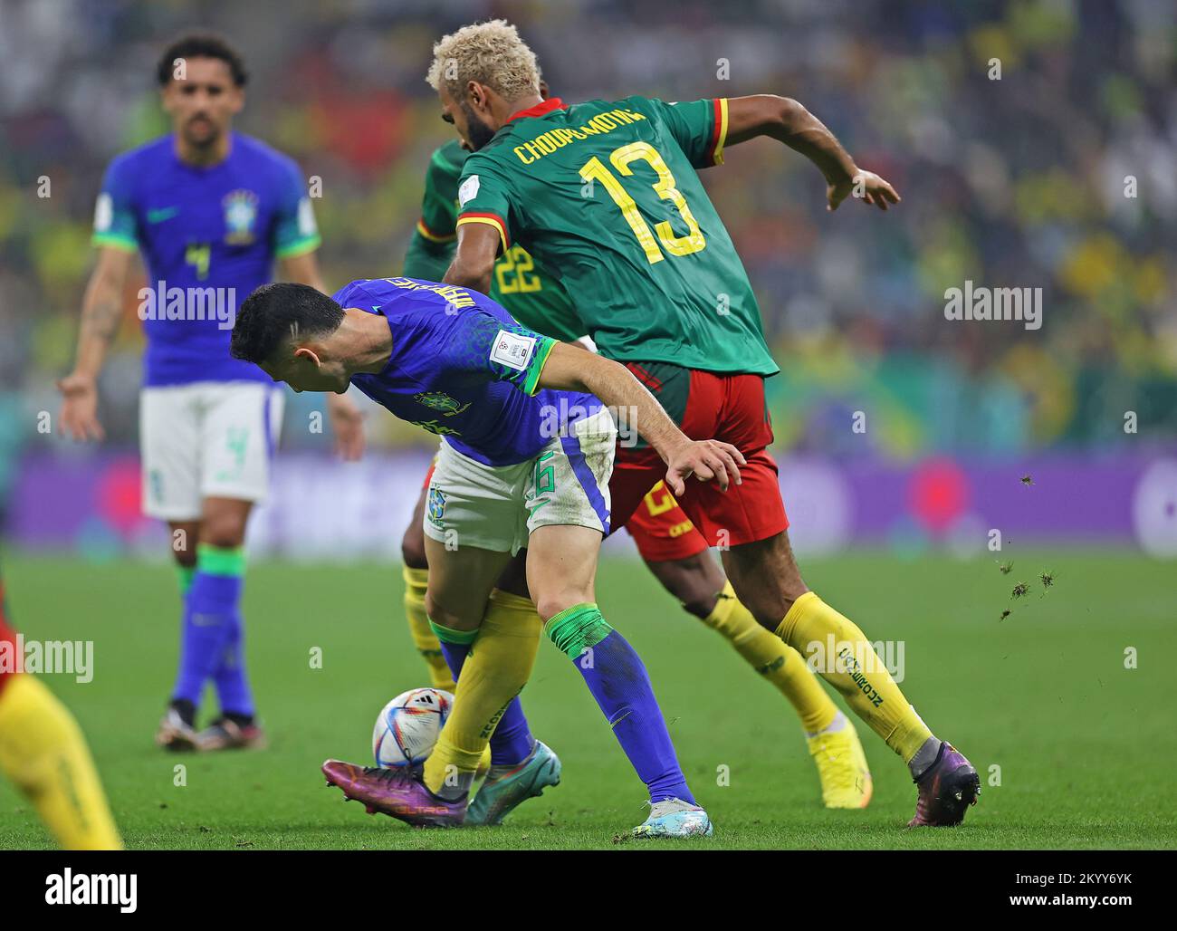 Lusail Iconic Stadium, Lusail, Qatar. 2nd Dec, 2022. FIFA World Cup Football, Cameroon versus ...