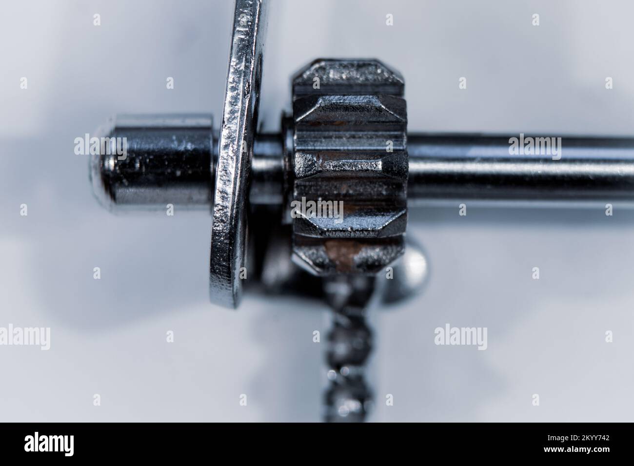 Close up of the gear wheel of an Ice Cream Scoop Stock Photo - Alamy