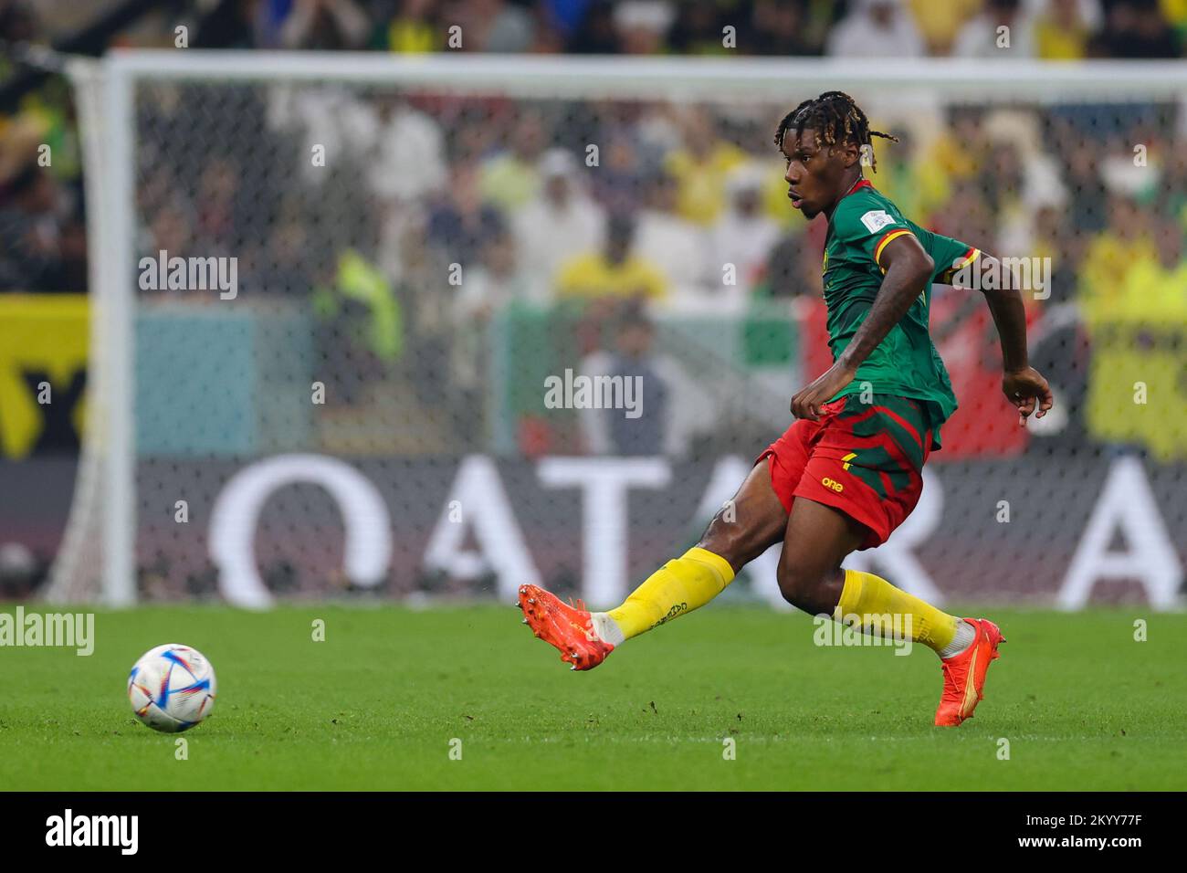 Lusail, Catar. 02nd Dec, 2022. Christopher Wooh during a match between ...