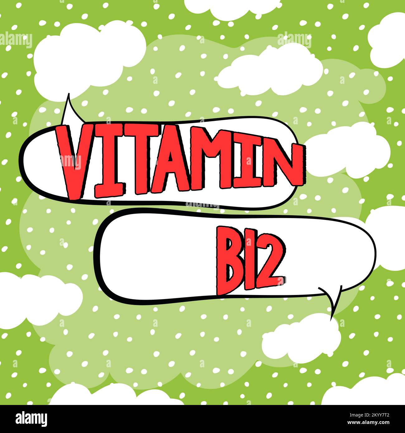 Inspiration showing sign Vitamin B12. Business showcase Group of ...
