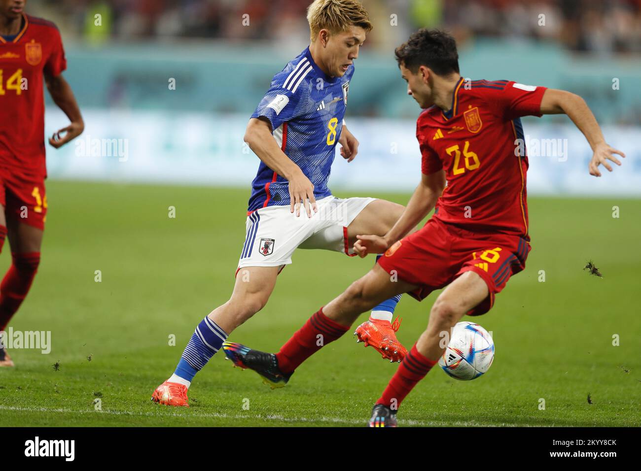 Al Rayyan, Qatar. 1st Dec, 2022. rRitsu Doan (JPN) Football/Soccer ...