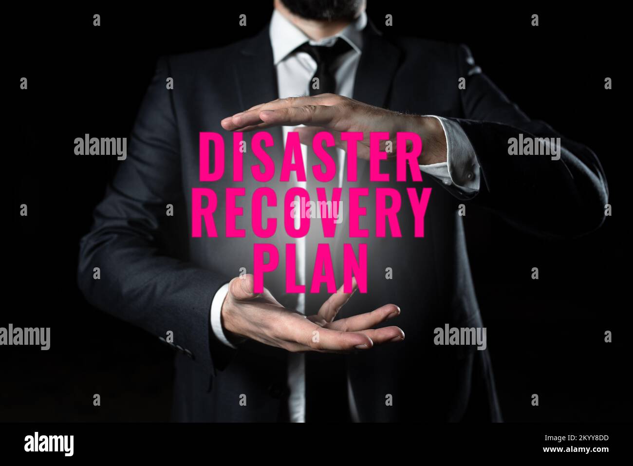 Sign displaying Disaster Recovery Plan. Business showcase having backup ...