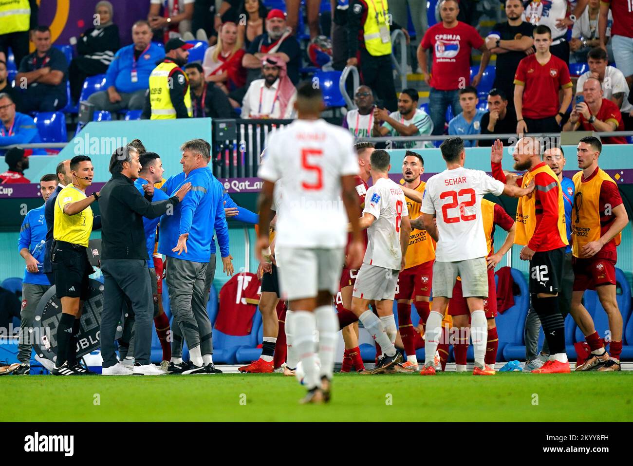 Switzerland serbia december qatar 2022 hi-res stock photography and ...