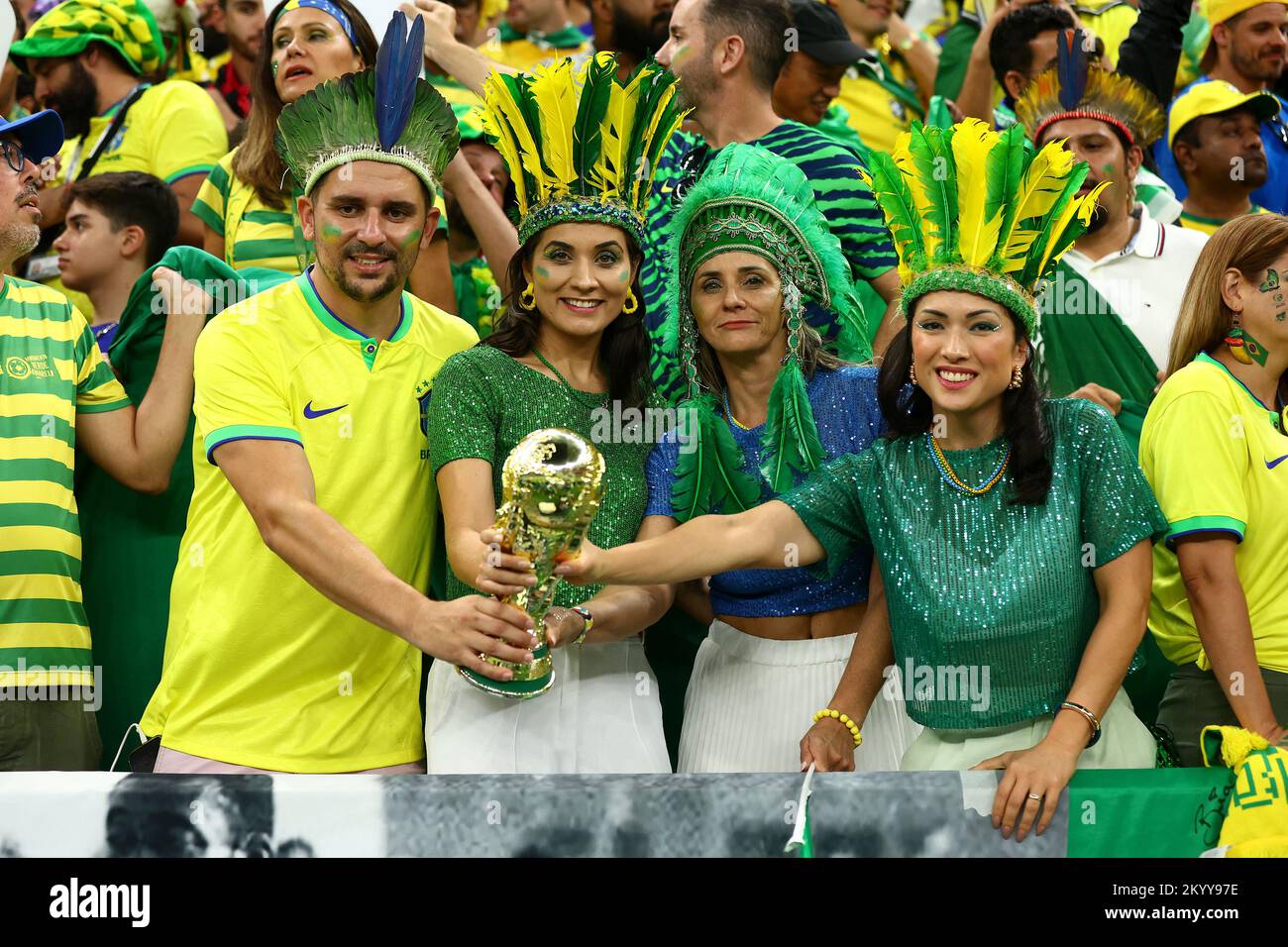 Brazil Football Fans 2022