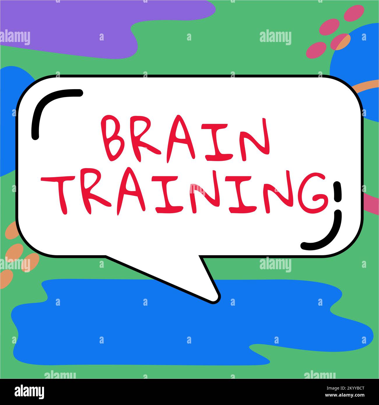 Hand writing sign Brain Training. Conceptual photo mental activities to ...