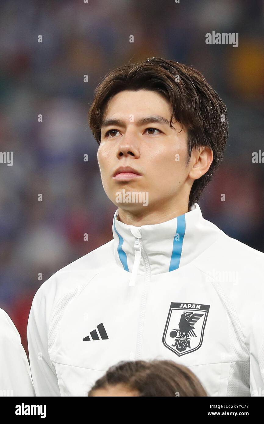 Al Rayyan, Qatar. 1st Dec, 2022. Ao Tanaka (JPN) Football/Soccer : FIFA ...