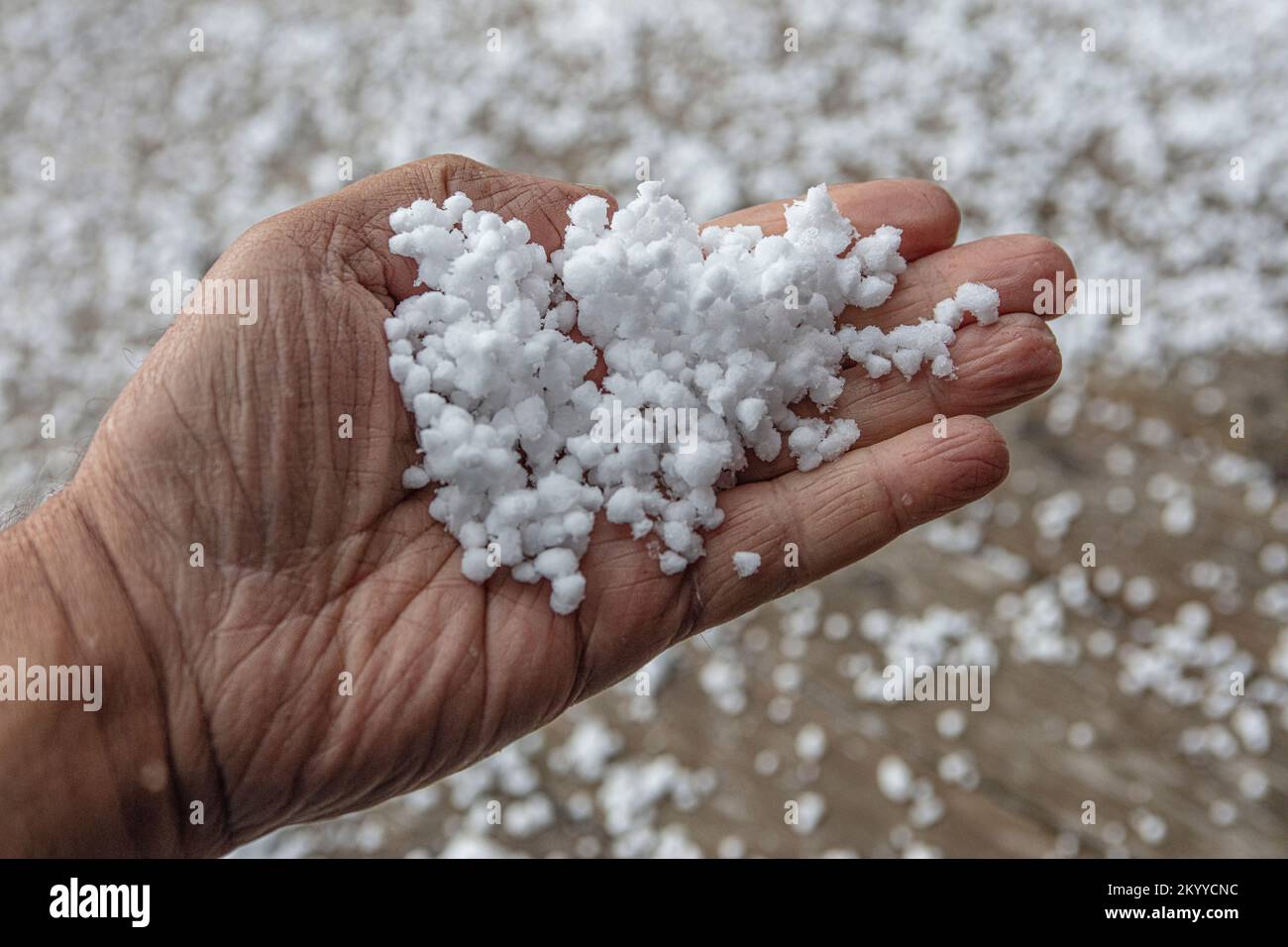 Hand hail hi-res stock photography and images - Alamy