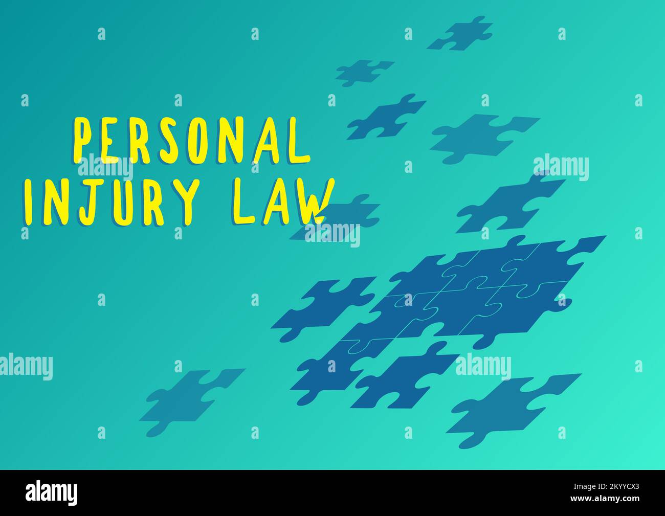 Inspiration showing sign Personal Injury Law. Business overview being ...