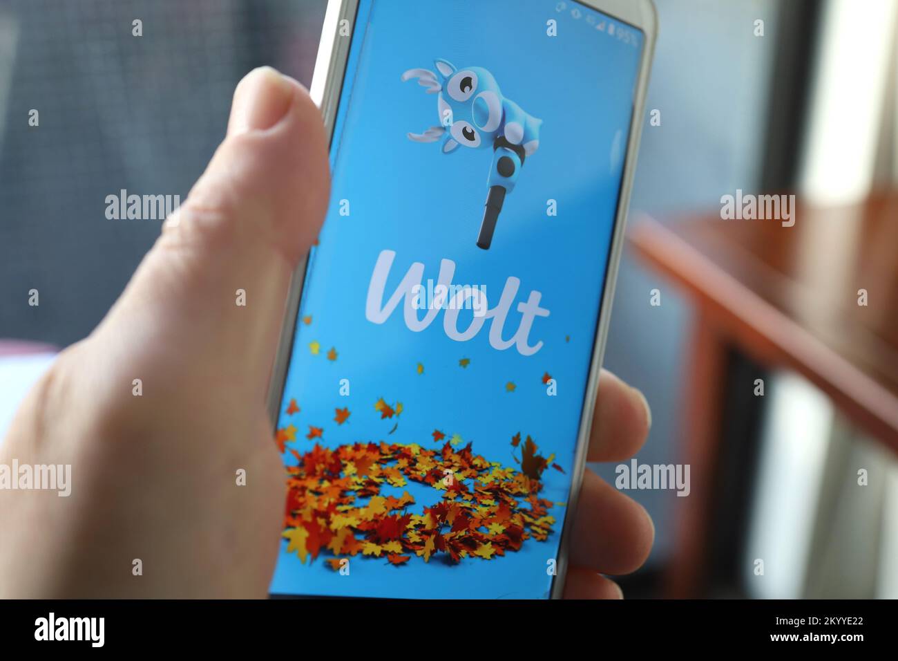 Wolt food delivery hi-res stock photography and images - Alamy