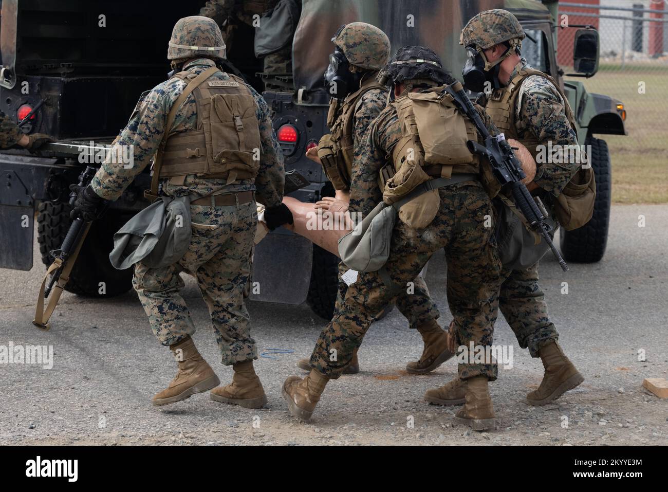 U.S. Marines with Marine Wing Support Squadron (MWSS) 273, Marine Air ...
