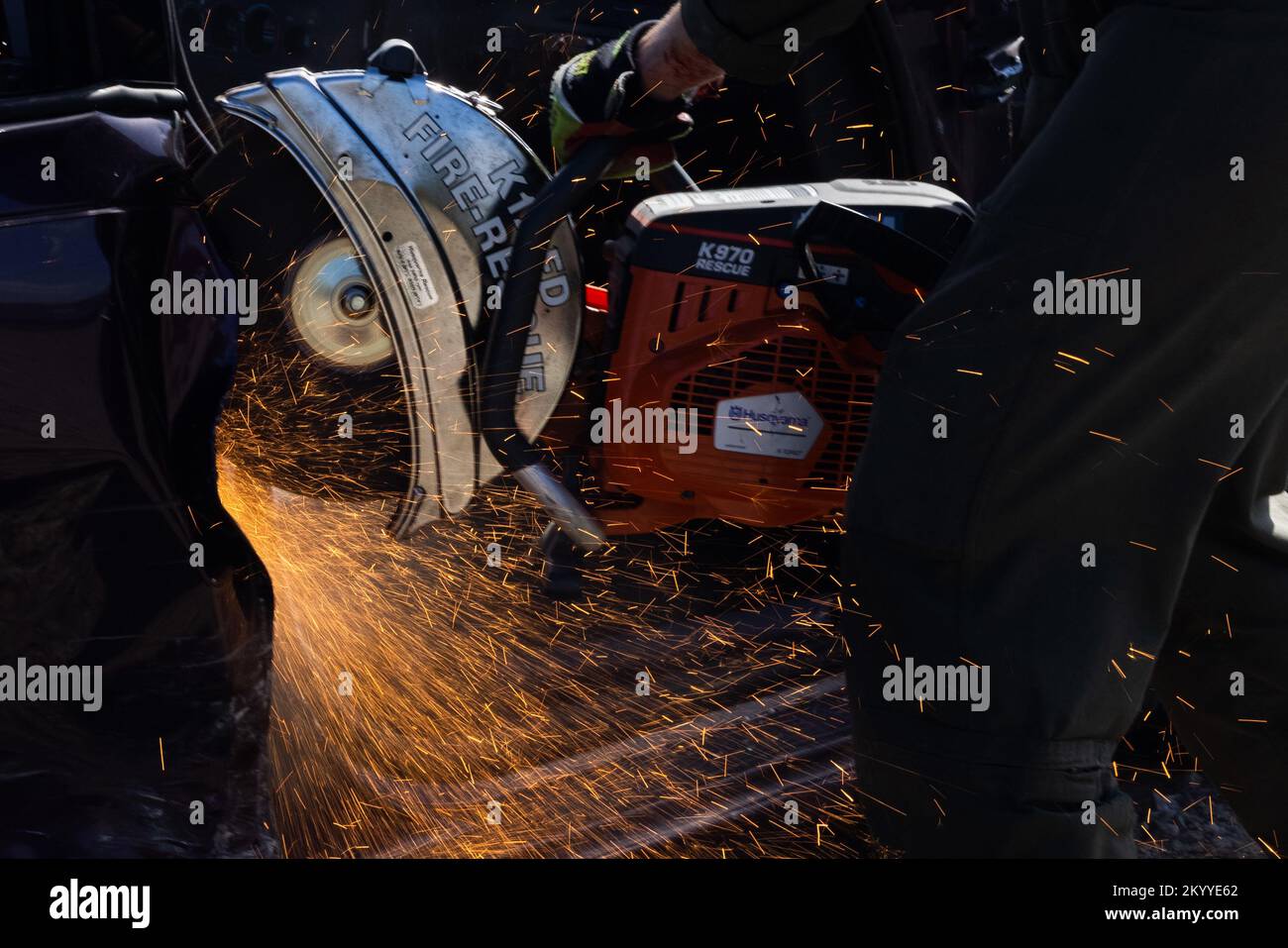 U.S. Marine Corps Cpl. Colton Morrill, Marine Corps firefighter ...