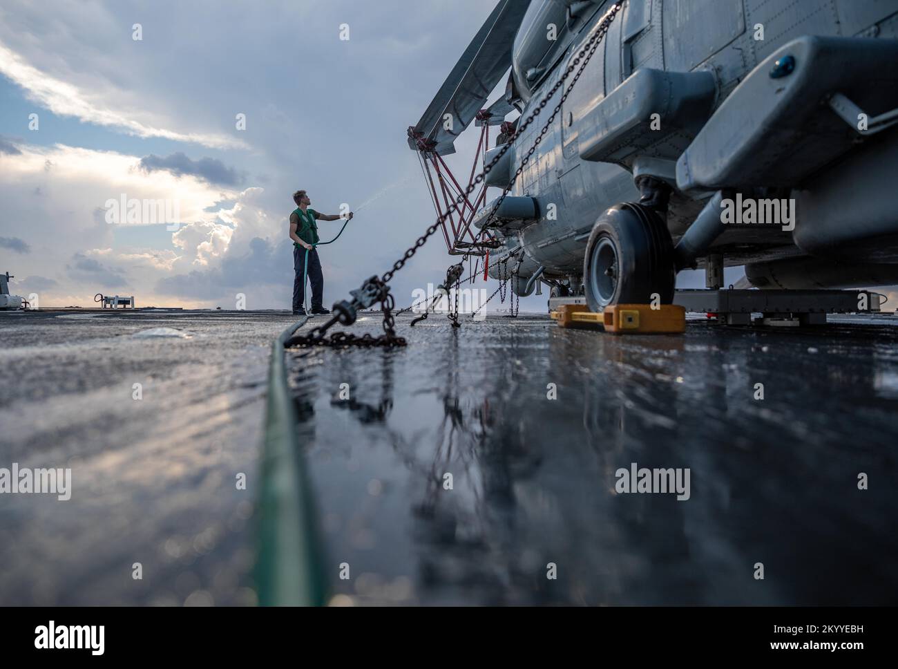 MEDITERRANEAN SEA (Nov. 29, 2022) Aviation Structural Mechanic Airman ...