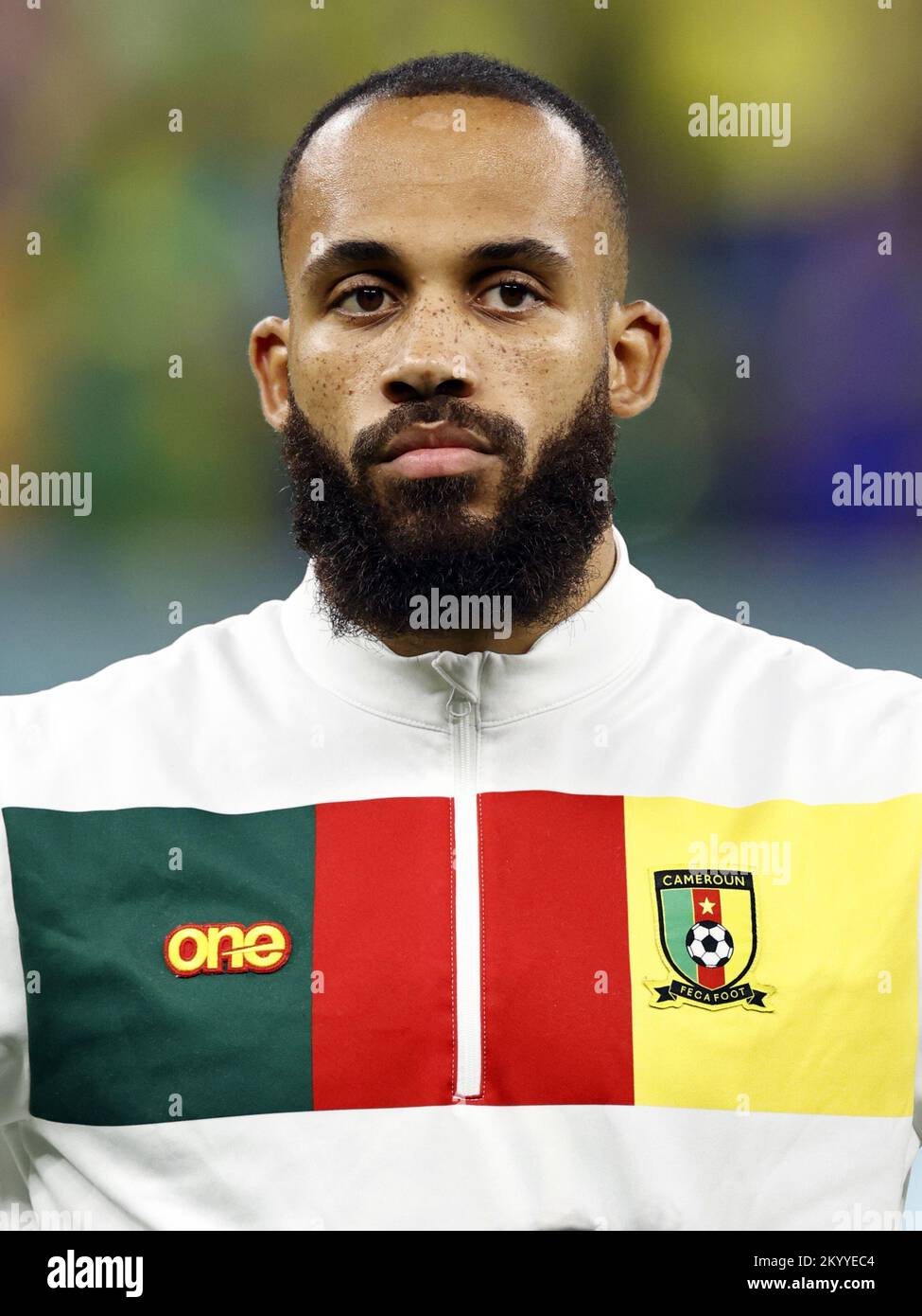 Qatar. 02nd Dec, 2022. LUSAIL CITY - Bryan Mbeumo of Cameroon during ...