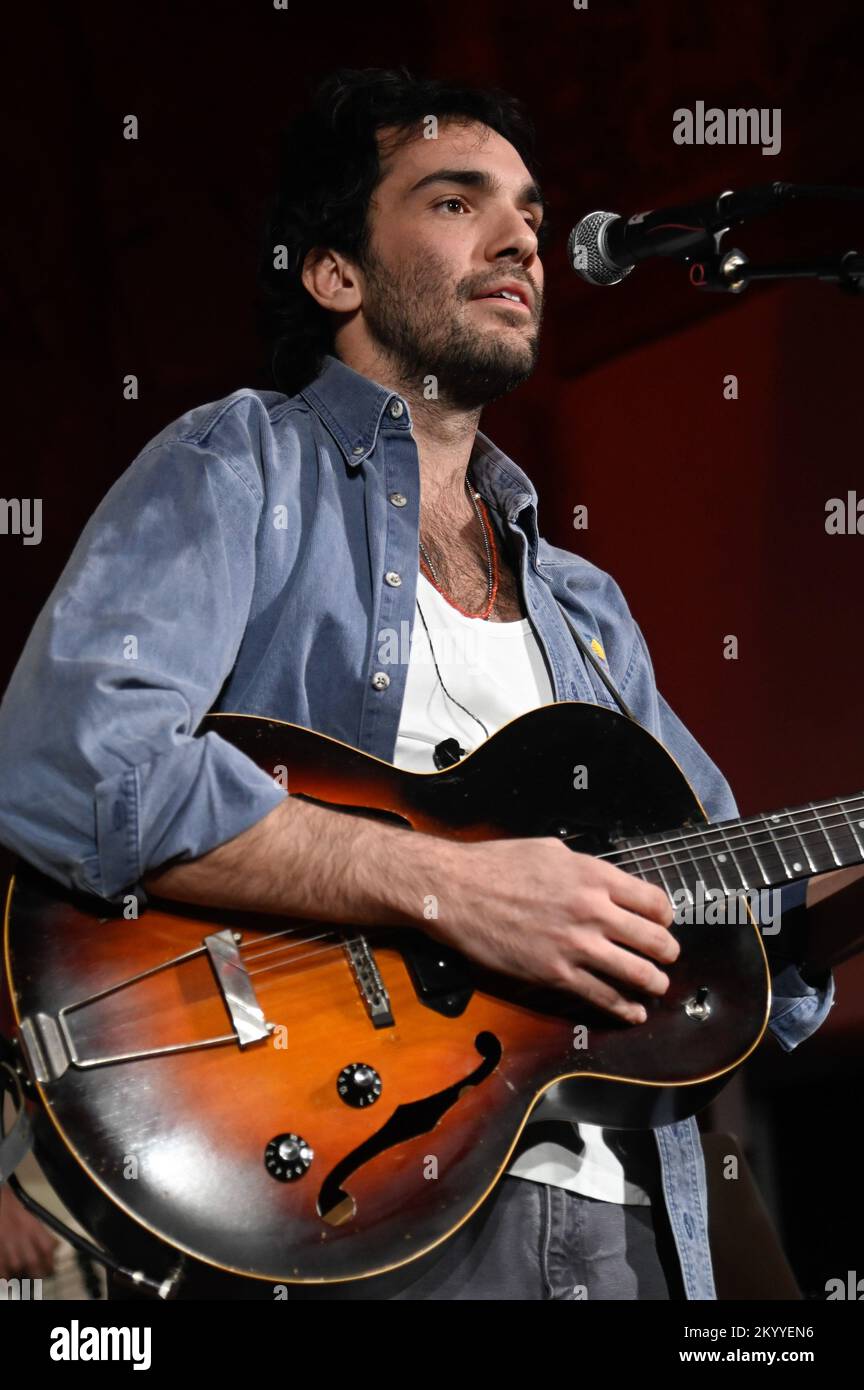 Milan, Italy. 03rd Dec, 2022. Milan, Party for the new Filo Vals single ...