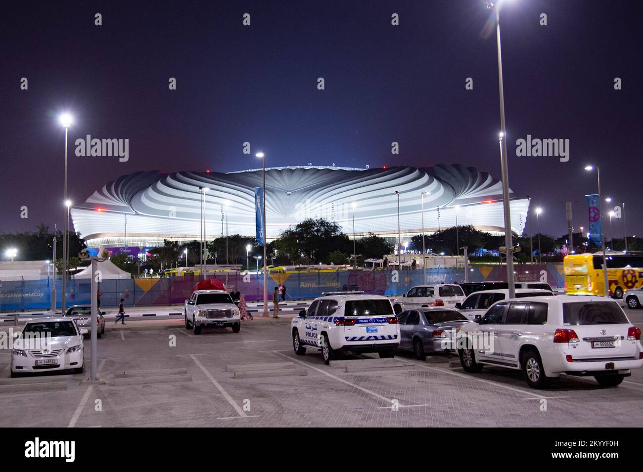 A general view of Al Janoub Stadium during the FIFA World Cup Qatar ...