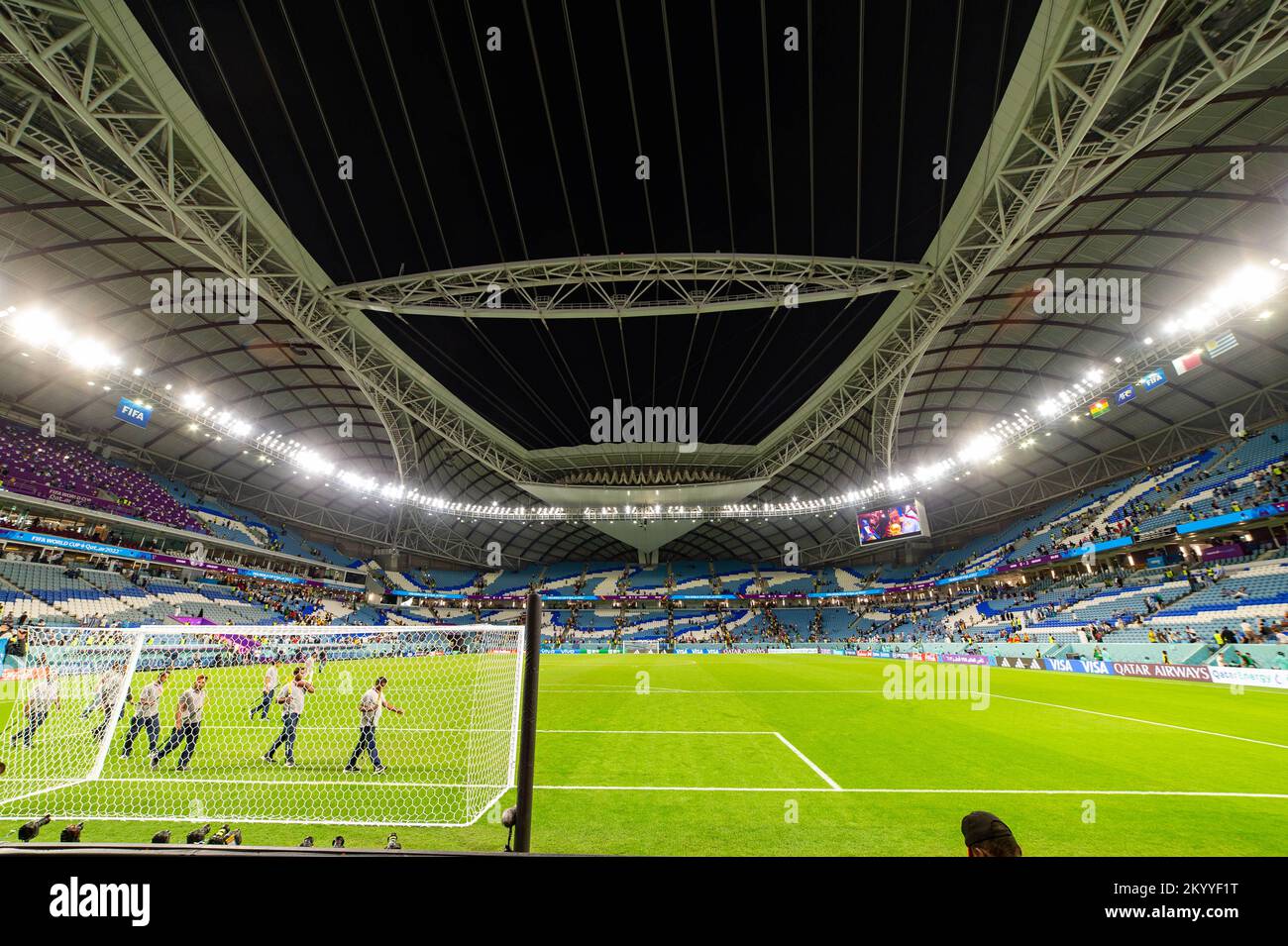 A general view of Al Janoub Stadium during the FIFA World Cup Qatar ...