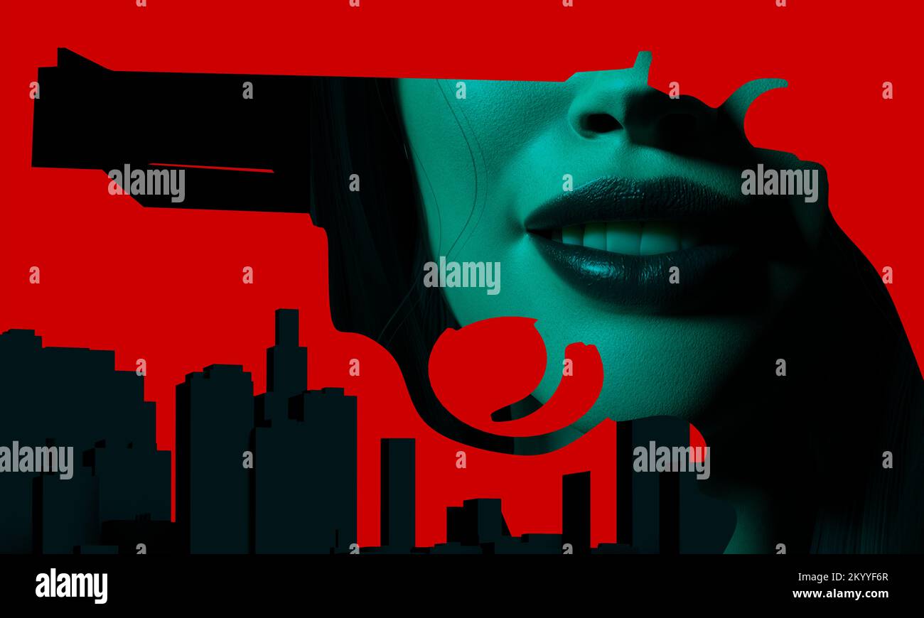 Woman detective undercover hi-res stock photography and images - Alamy